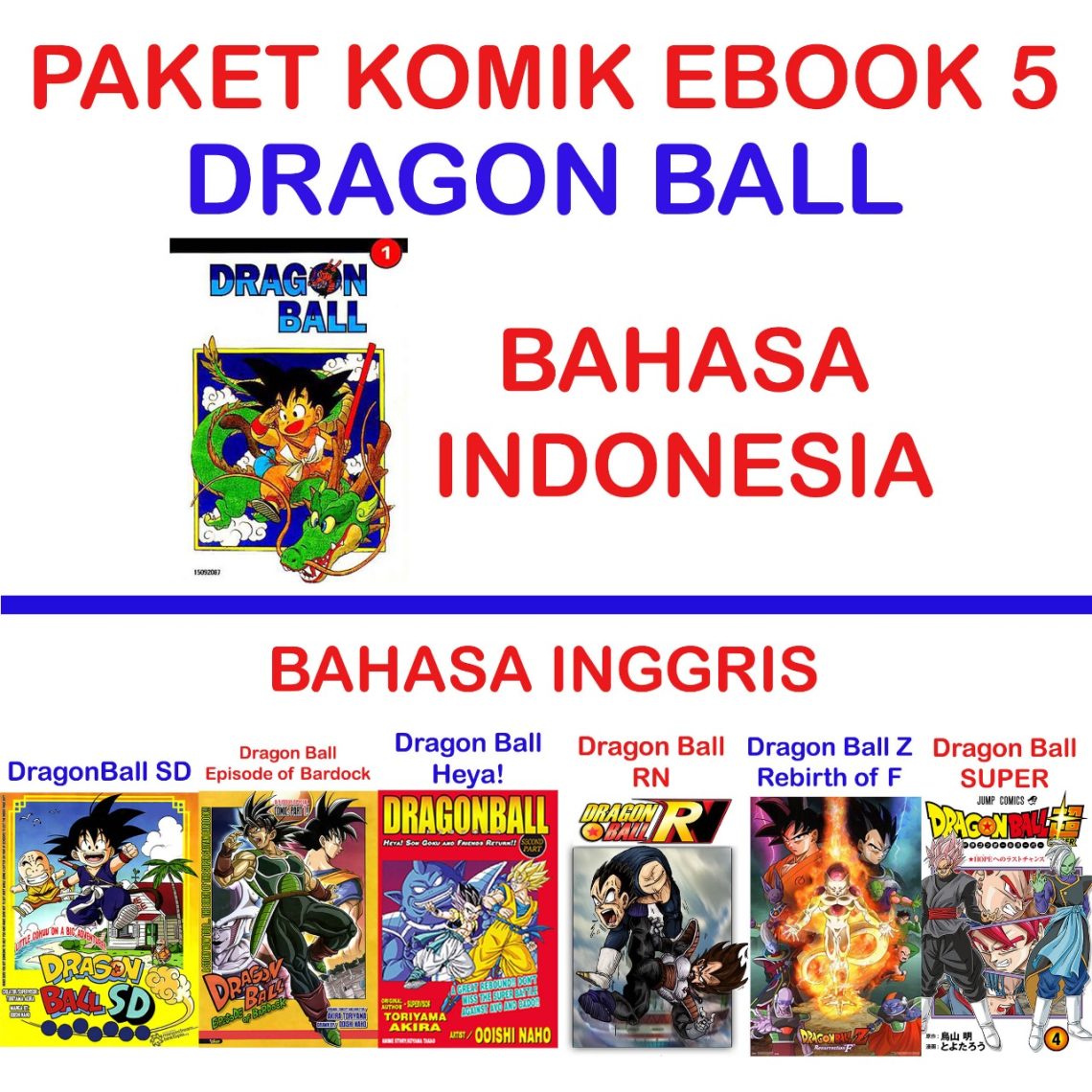EBOOK KOMIK 5 DRAGON BALL 7 Set – archiecad.com